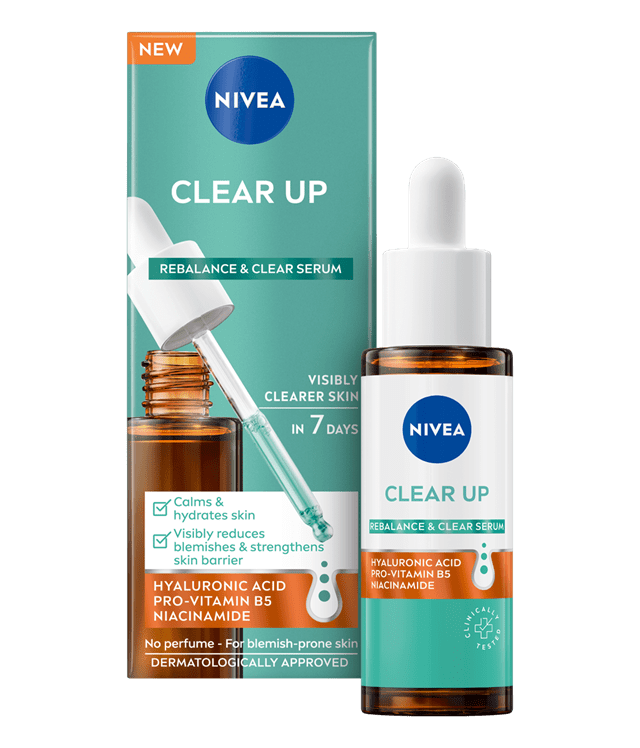 30ml Clear Up Rebalance & Clear Serum - NIVEA