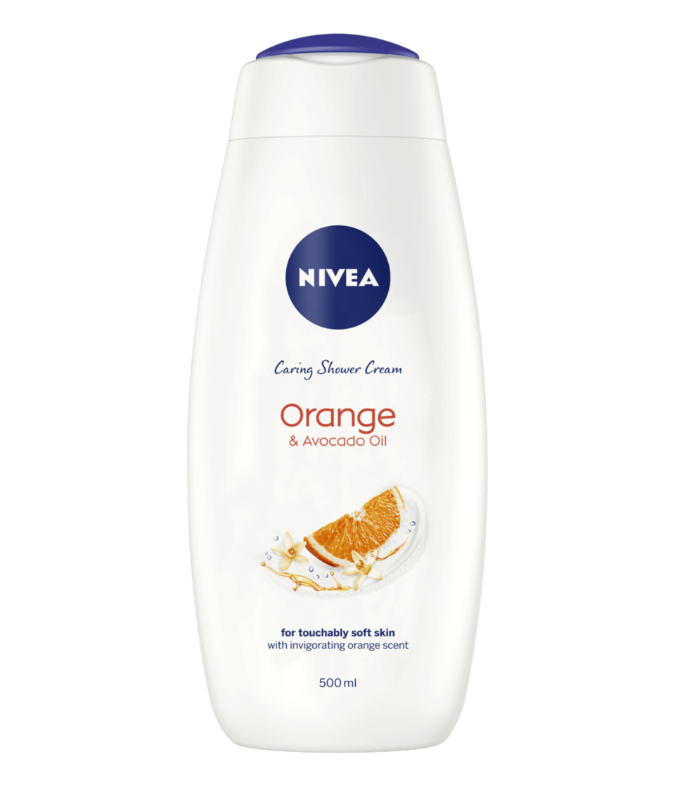 500ml Caring Shower Cream Orange & Avocado Oil – NIVEA