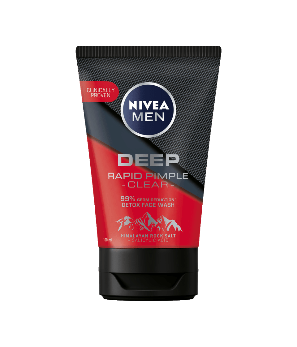 NIVEA MEN Deep Pimple Clear Face Wash Gel